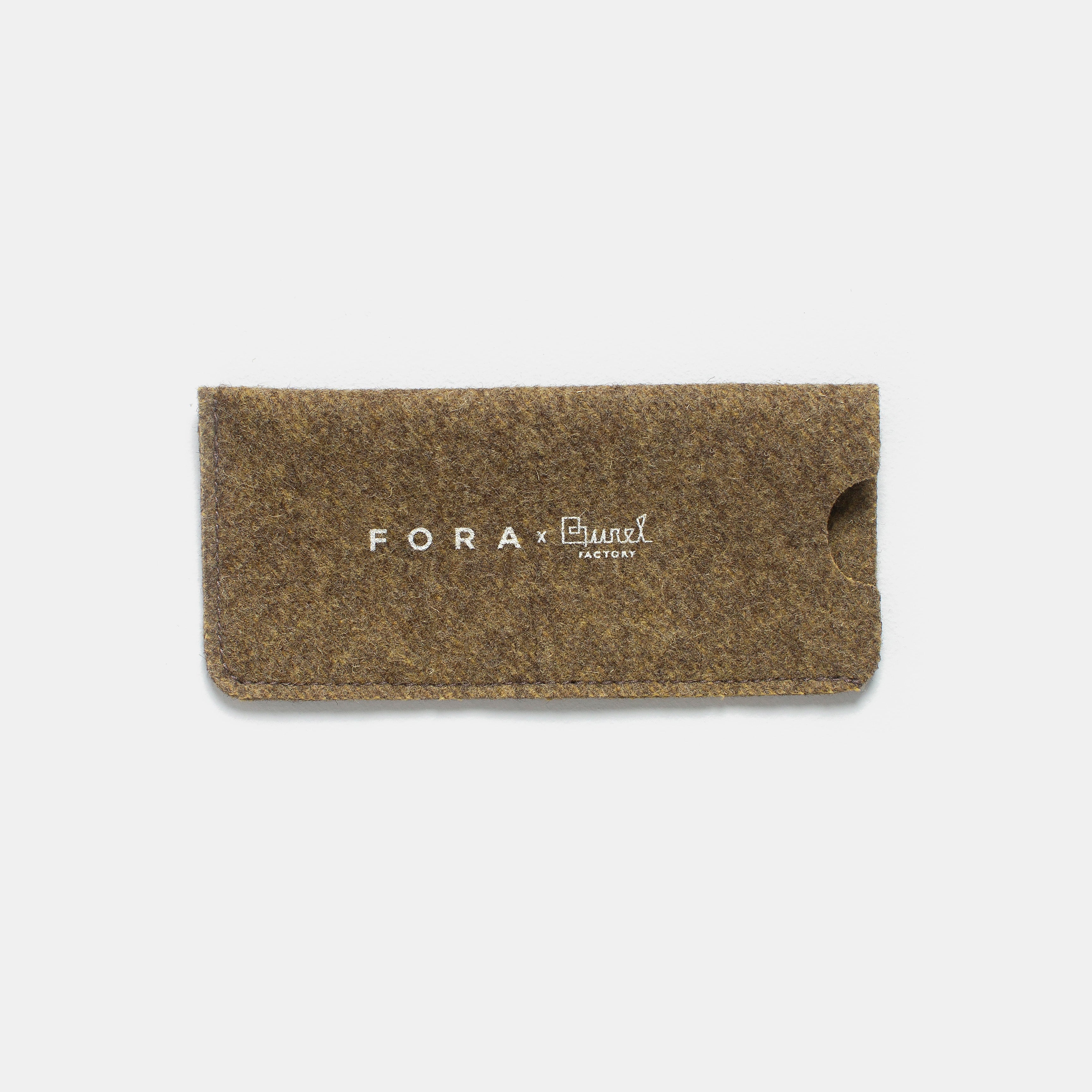 FORA x Burel Factory pouch – FORA Sunglasses